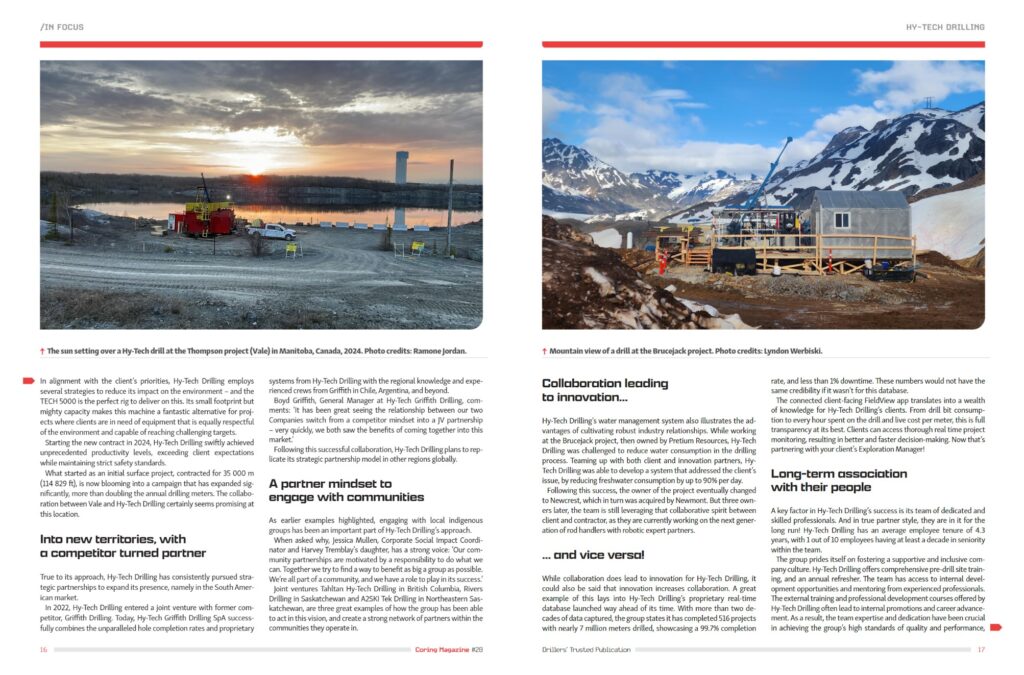 Hy-Tech Drilling Featured in Coring Magazine | HY-TECH Drilling